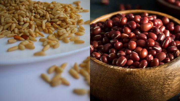 Pine Nuts (Pinyons) vs Adzuki Beans: Which Is Healthier? - Holy Peas
